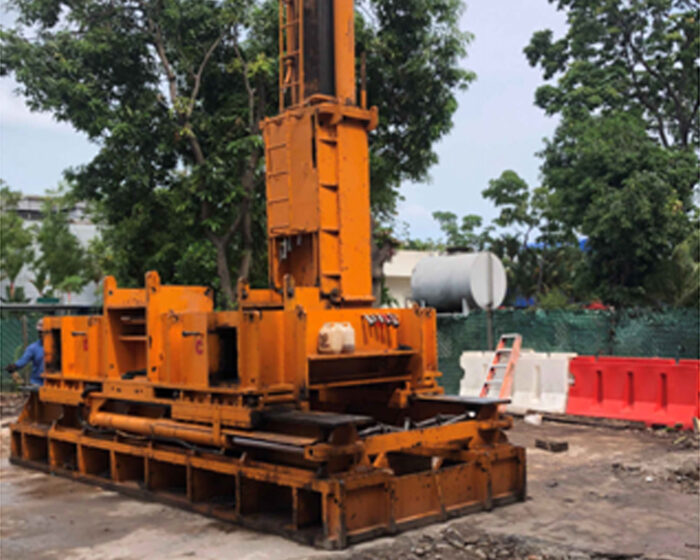 SCG Engineers Pte Ltd | Sheet pile ERSS with horizontal strut (New ...